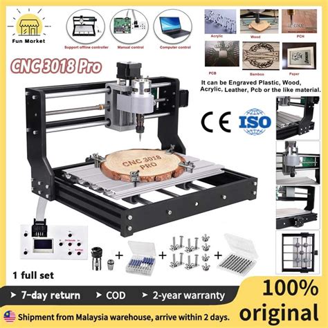 【local Delivery】cnc 3018 Pro Cnc Engraving Machine Kit Grbl Control Diy Mini Cnc Machine Router