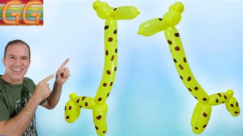 Balloon Giraffe How To Make Balloon Animals Balloon Animals For
