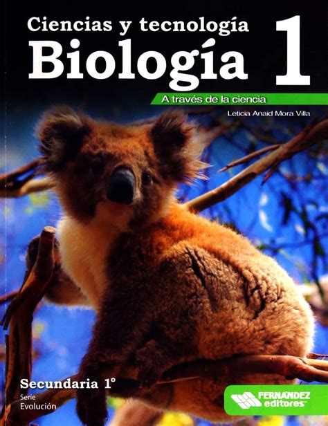 Libro De Ciencias Y Tecnologia Biologia 1 De Secundaria 2019 Libros