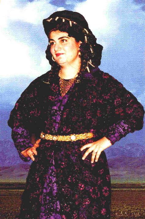 Colorful Traditional Costume Of Aqra Northern Iraq