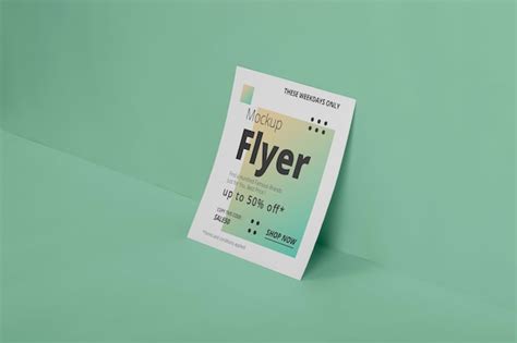 Premium Psd Square Flyer Mockup Design