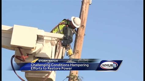 Crews Work To Restore Power Across Nh
