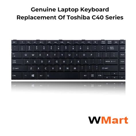 Genuine Laptop Keyboard Replacement Of Toshiba C40 Series Wmart