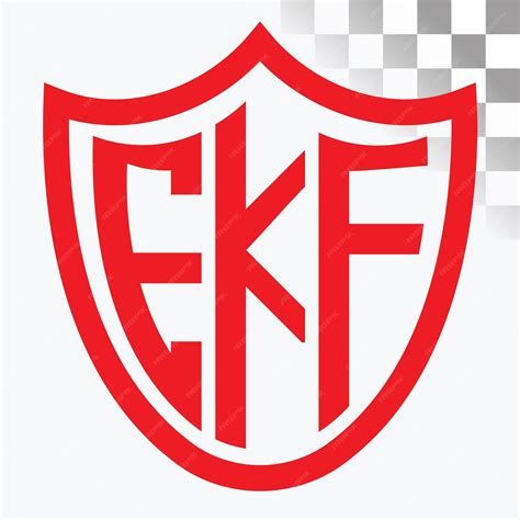 Premium Vector Ekf Letter Logo Design