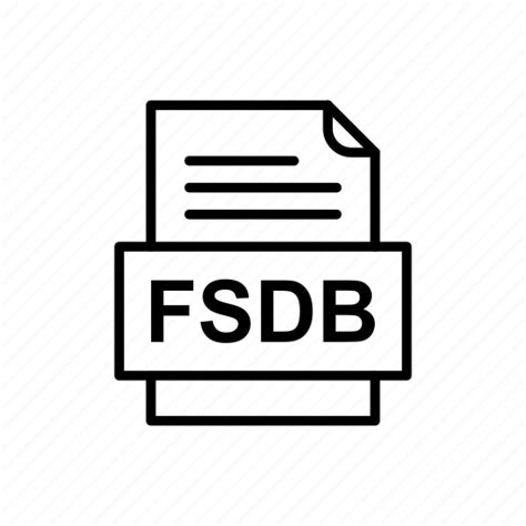 Fsdb File Format Icon Download On Iconfinder