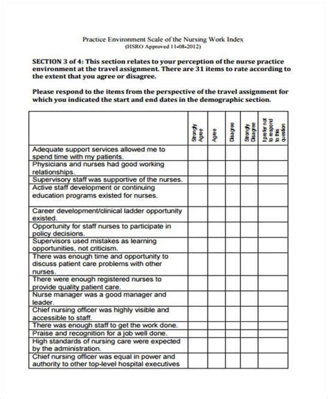 Teller Performance Evaluations E Amples Nurse Performance Evaluation E