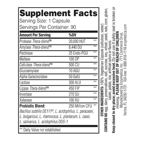 Digest Basic Probiotics 30 And 90 Capsules For Digestive Health