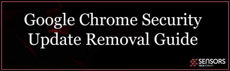 CHROME SECURITY UPDATE VIRUS Pop Up Removal Guide Mac