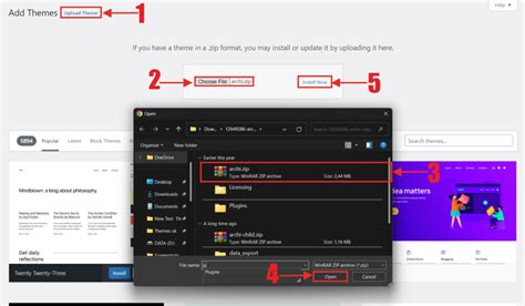 Tutorial Install Theme Archi Tutorial Install Theme Plugin