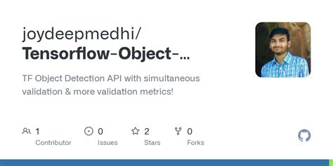 GitHub Joydeepmedhi Tensorflow Object Detection API TF Object
