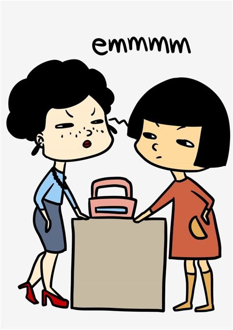 Emmm 귀여운 일러스트 표현 이모티콘 문자 일러스트레이션 Emem Emmm Png 일러스트 및 Psd 이미지 무료