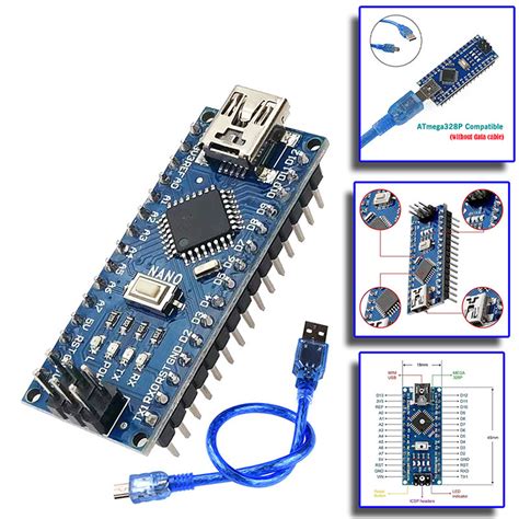 Hot Styleair Pcs Mhz V Mini Usb Soldered Nano V