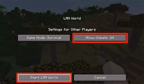 How To Turn On Cheats In An Existing Minecraft World At Darcy Michelle Blog