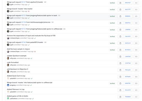 The Sample Programs Repo Squashes Commits The Renegade Coder