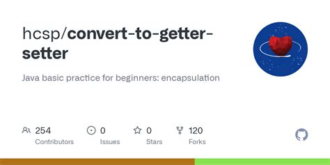 Github Hcsp Convert To Getter Setter Java Basic Practice For