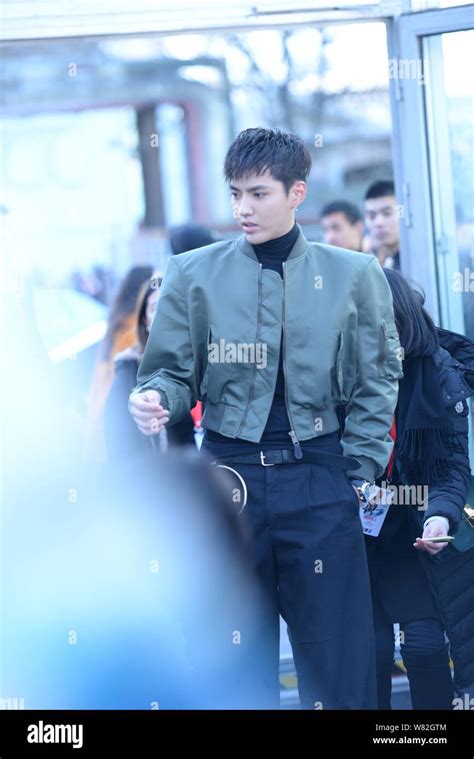 Chinese Actor Kris Wu Yifan Arrives On The Red Carpet For The Premiere