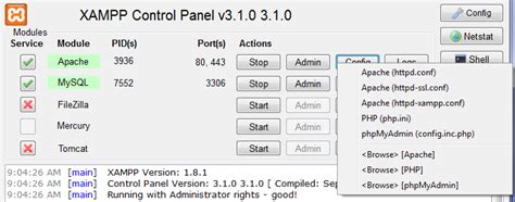 Installing Xampp Make Wordpress Core
