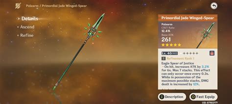 I Feel Lucky As Well As Unlucky To Get Xiaos Signature Weapon Bcoz I