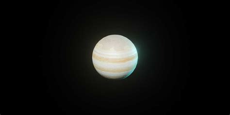 Stylized Planet Jupiter 3d Model 2k4k8k Textures Blender Market