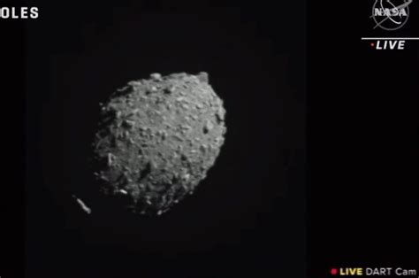Vídeo Veja O Momento Em Que Sonda Da Nasa Colide Com Asteroide