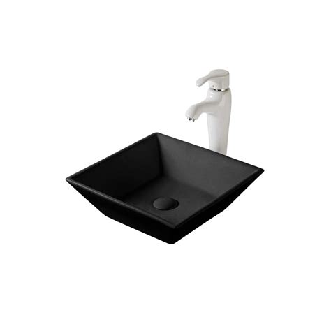 Lavabo En Porcelaine Noir Mat Wakato 165 Po Maison Suplex