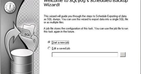 Step By Step Automatic Backup Mysql Database With Windows Scheduler