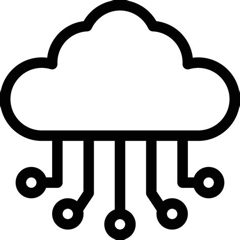 Cloud Computing Line Icon For Download 25910374 Vector Art At Vecteezy
