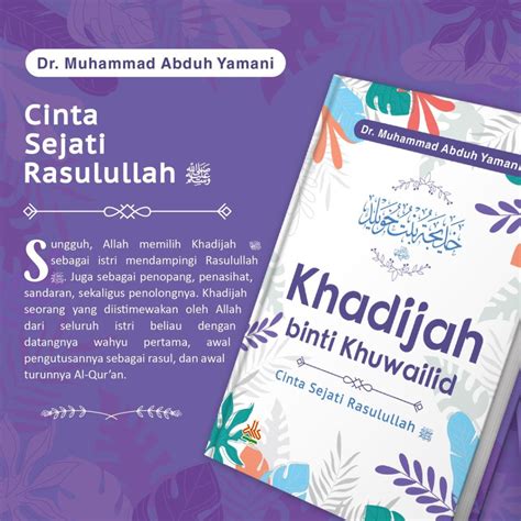 Jual Buku Khadijah Binti Khuwailid Cinta Sejati Rasulullah Shopee