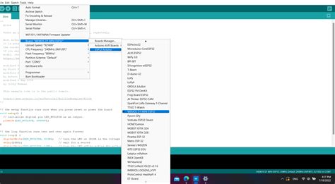 Github Hattanaziz Esp Wasdom How To Install Arduino Ide And Run The Esp