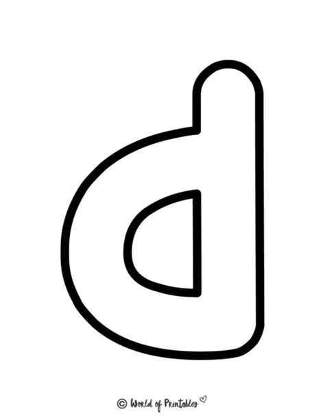 Bubble Letters Lowercase N