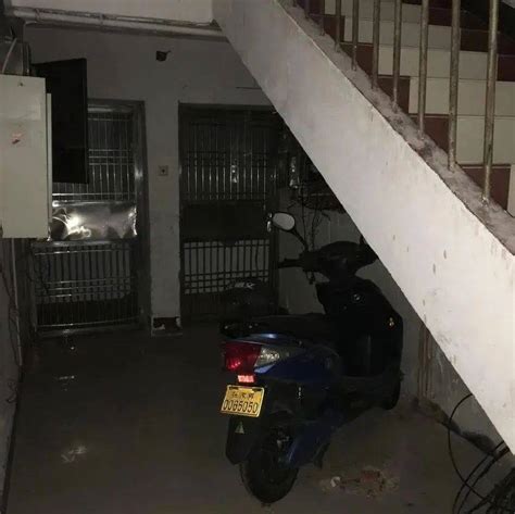 张家界武陵源一小区违规停放电动车吃罚单 检查 自行车 物业