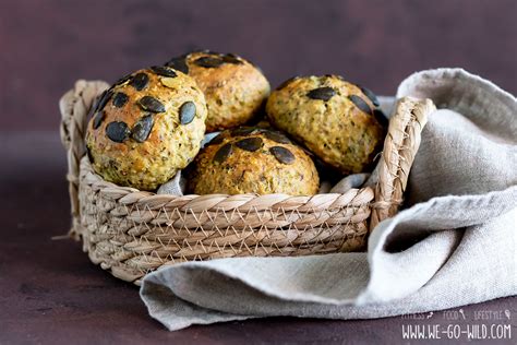Leckere Brötchen ohne Hefe und ohne Mehl WE GO WILD
