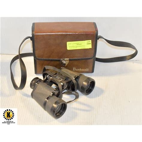 BUSHNELL 8X40 BINOCULARS IN CASE-ESTATE