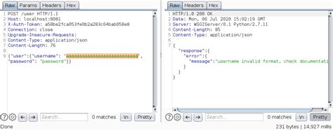 vulnerable api writeup