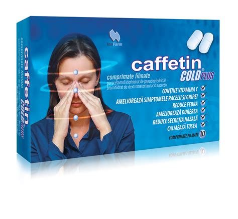 Caffetin Cold Plus X 10 Comprimate Filmate C173 Alkaloid