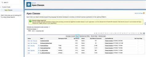 Steps To Create Apex Class Salesforceblue