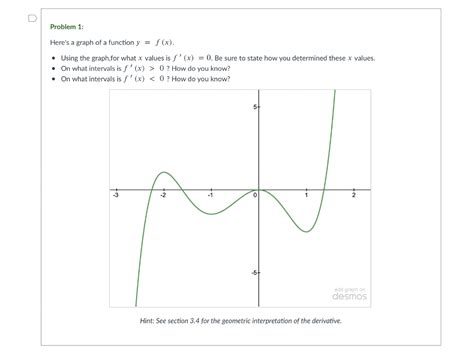 Solved Problem 1 Here S A Graph Of A Function Y F X Chegg Com