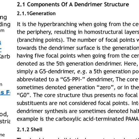 The Dendritic Structure Download Scientific Diagram