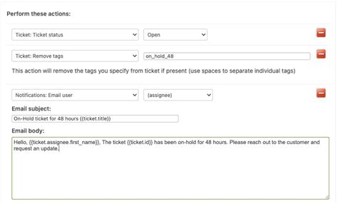 Workflow How To Create Reminders On Tickets That Are On Hold Zendesk