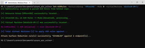 Github Dcodev Azure Asr Rules A No Frills Script That Will
