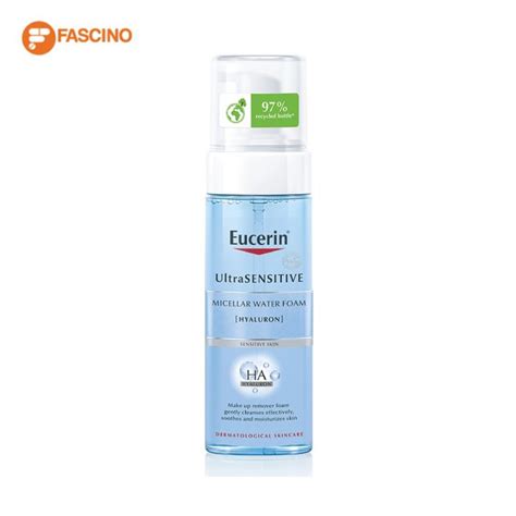 Eucerin Ultrasensitive Hyaluron Micellar Water Foam 150ml ยูเซอริน ไม