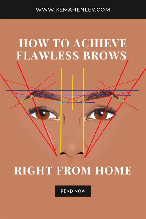 Eyebrow Mapping 101 A Step By Step Guide To Achieving Flawless Brows
