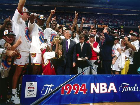 1994 Nba Finals On Dvd Houston Rockets Vs New York Knicks Olajuwon