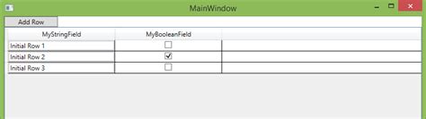 How To Create A Datagrid With Multiple Field Types In Xaml Wpf Jm Software