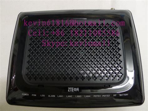 Zte Zxa F Gpon Optical Network Onu With Ethernet Ports And Voice Ports Catv Function