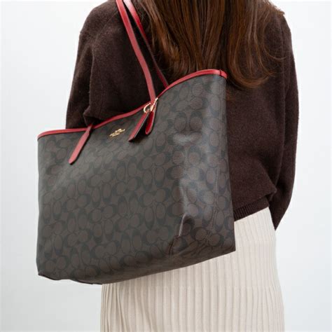 【楽天市場】《最大2000円クーポン74 1159迄》コーチ トートバッグ Coach レディース シグネチャー ミディアムトート