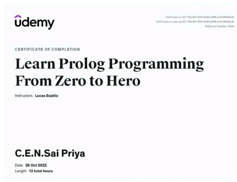 prolog artificialintelligence udemy prologprogramming programming