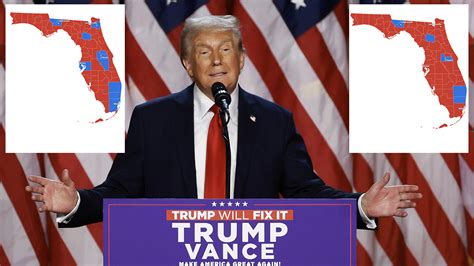 Maps Show Multiple Florida Counties Flipped For Trump In 2024 Nbc 6