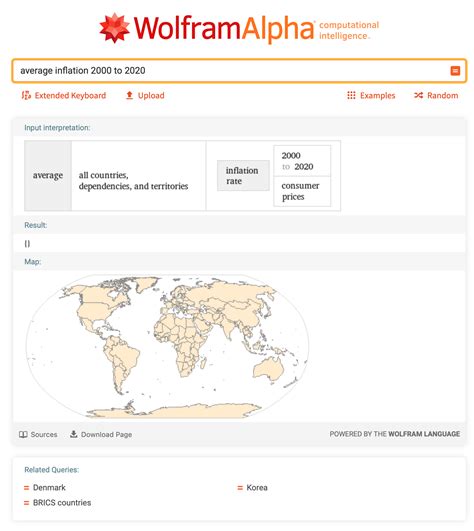 Wolframalpha Correctly Interprets My Input Result “ ” And A Map
