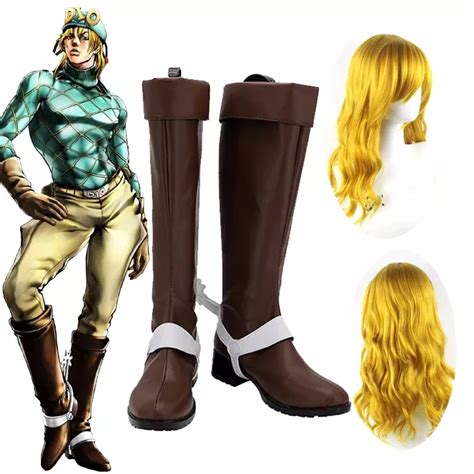 Jojos Bizarre Adventure Diego Brando Anime Cosplay Mens Shoes Boots
